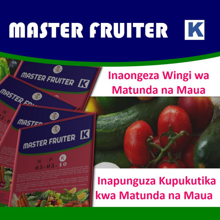 Aina nzuri ya mbolea au busta/booster na jinsi ya kunyunyiza shambani